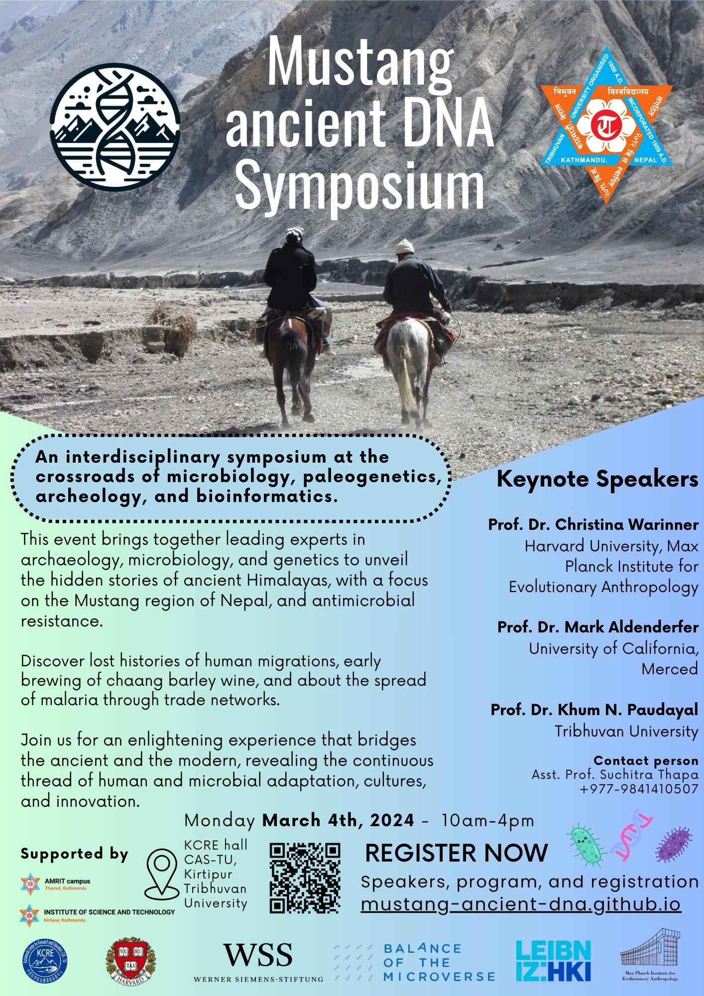 Mustang Ancient DNA Symposium